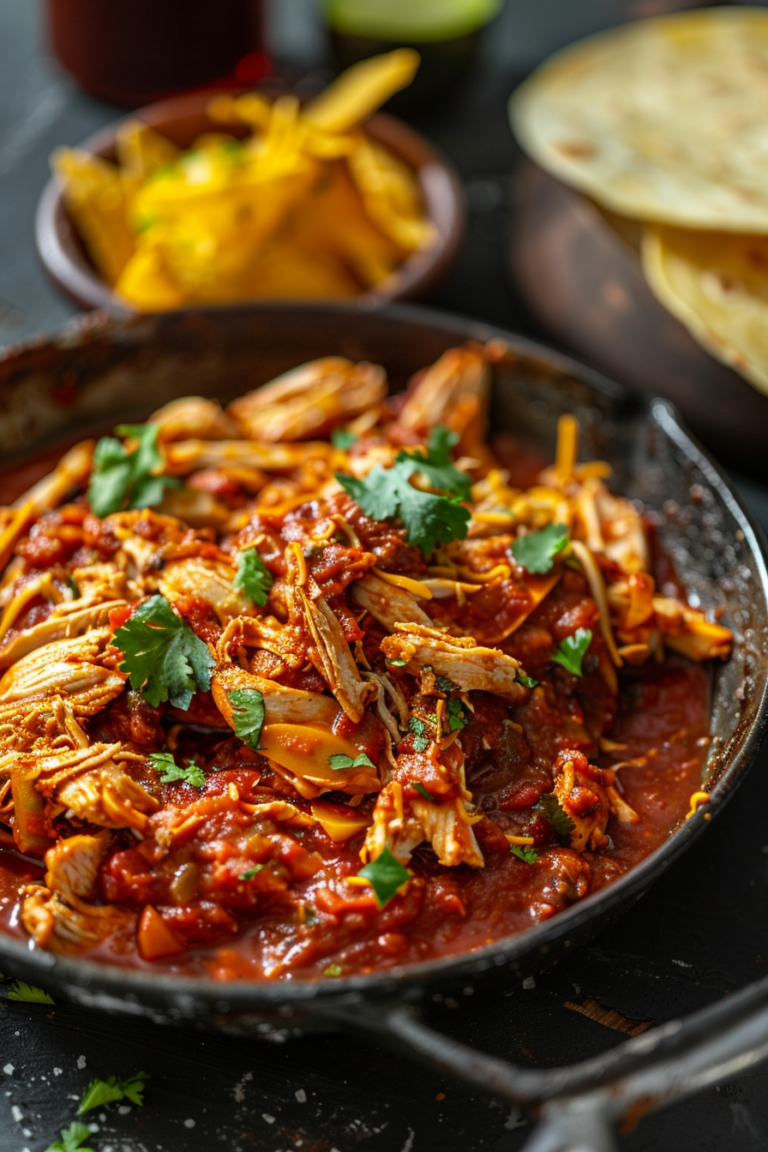 Tinga de Pollo – Authentic Mexican Shredded Chicken Recipe – dailyflavoria